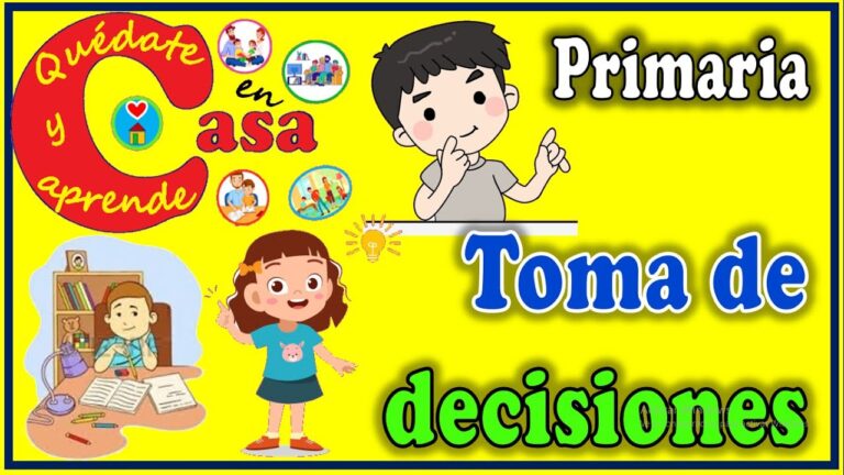 Guía completa de actividades sobre la toma de decisiones para niños ...