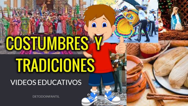 Descubre las mejores actividades de costumbres y tradiciones para niños ...