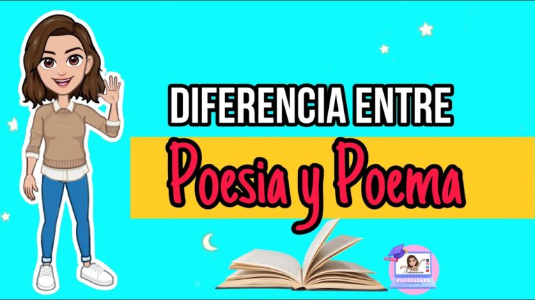 La diferencia entre poema y poesía: despejando tus dudas sobre estos ...